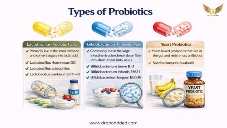 Types Of Probiotics: Common Strains And Their Benefits