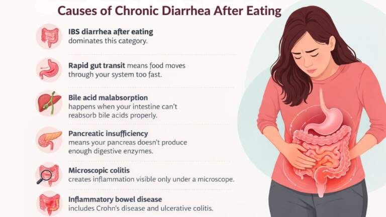 Diarrhea After Eating: Causes, Symptoms & Treatment